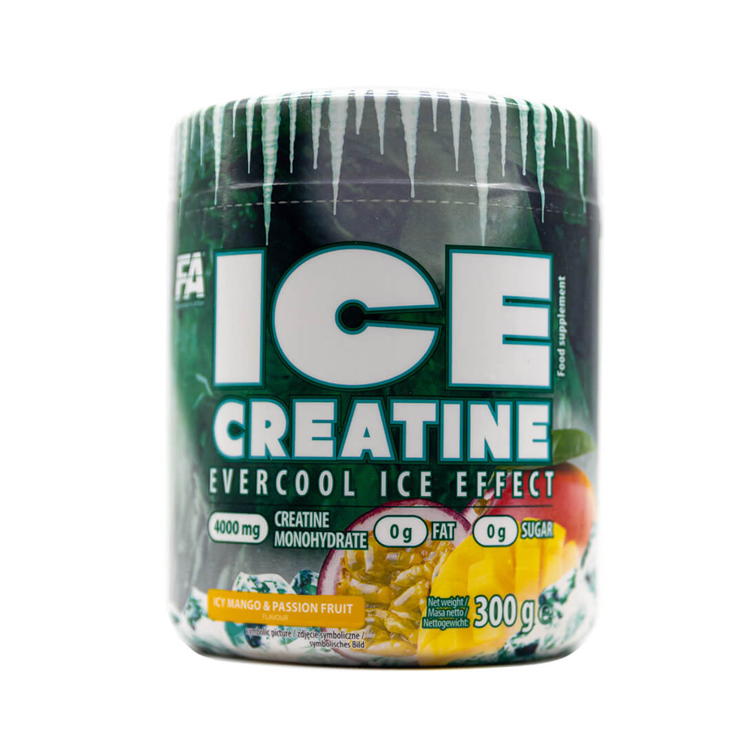 FA Nutrition Ice Creatine 4000MG.-60Serv.-300G.-Icy Mango &Passion Fruit | Maxmuscle Elite